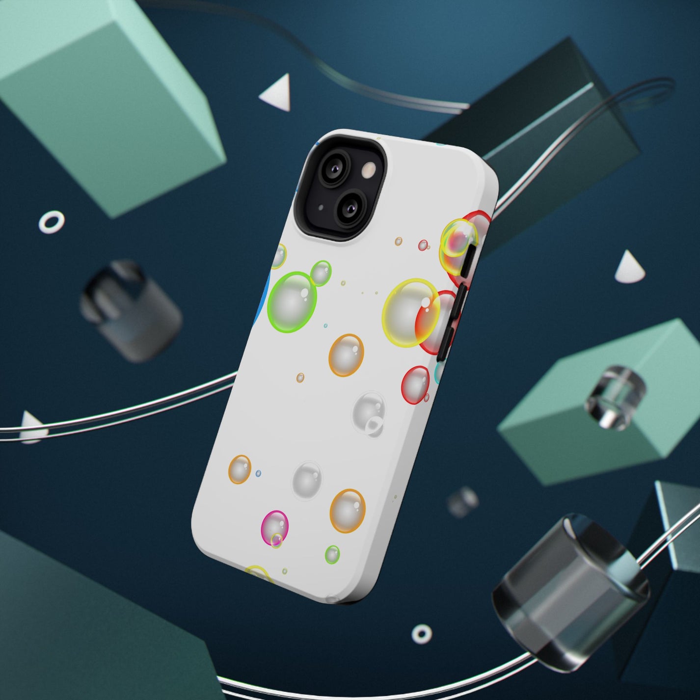 Colorful Bubble Phone Case – DS Artwork N Design
