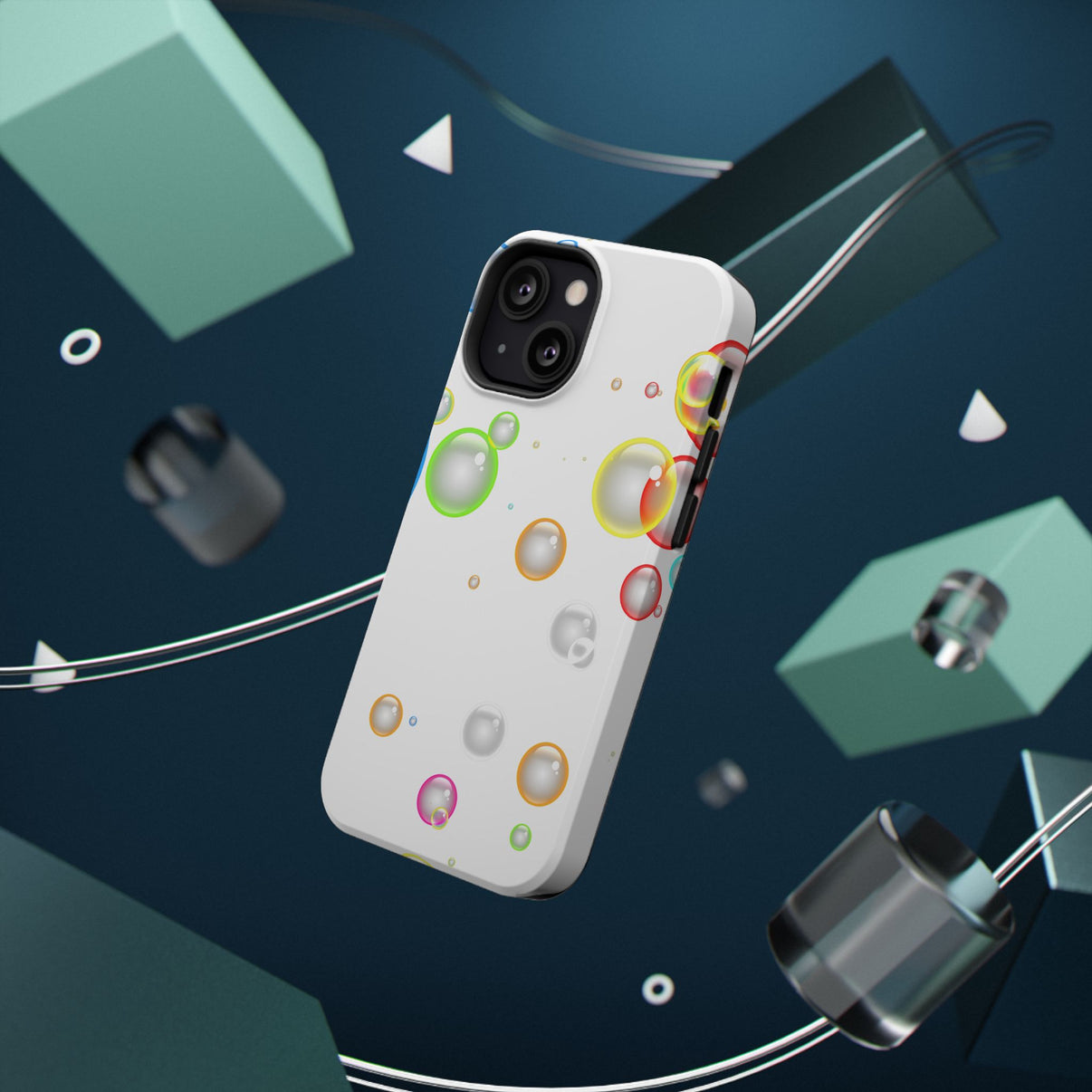 Colorful Bubble Phone Case – DS Artwork N Design