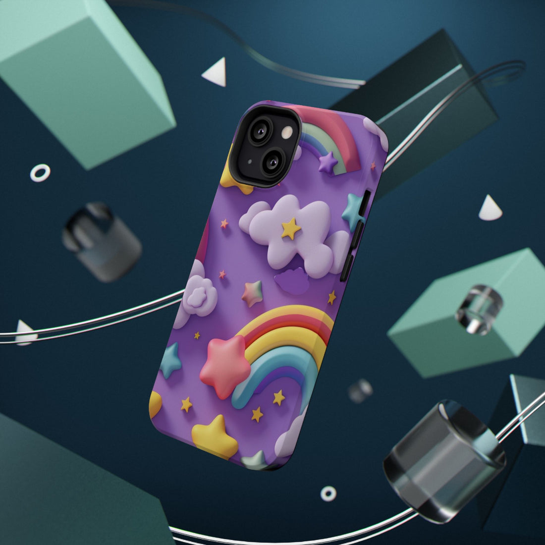 Colorful Rainbow Phone Case – DS Artwork N Design